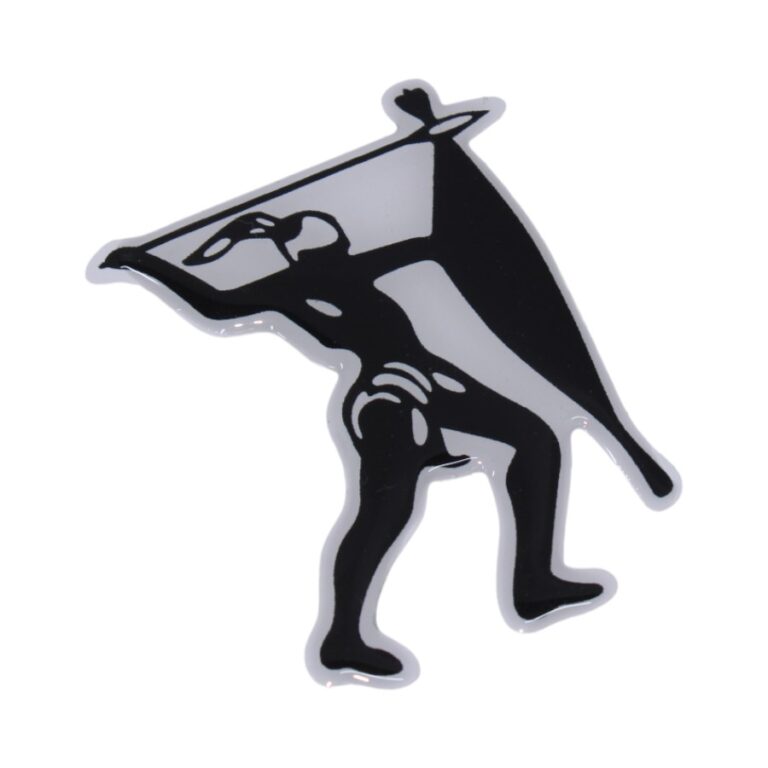Shaka Zulu 3D Gel Dome Sticker - Autostyle Motorsport South Africa